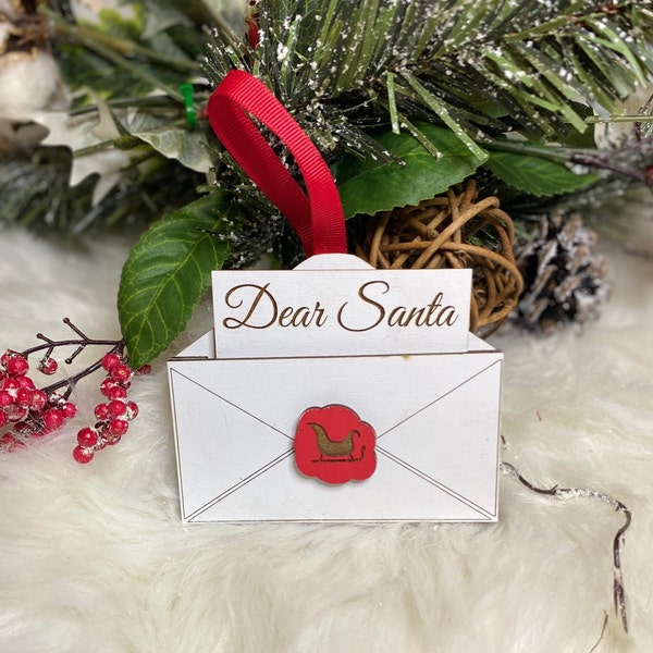Dear Santa Ornament - Etsy