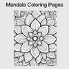 Printable Mandala Series One Colouring Pages Pack Colouring Pages for ...