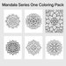 Printable Mandala Series One Colouring Pages Pack | Colouring Pages for ...