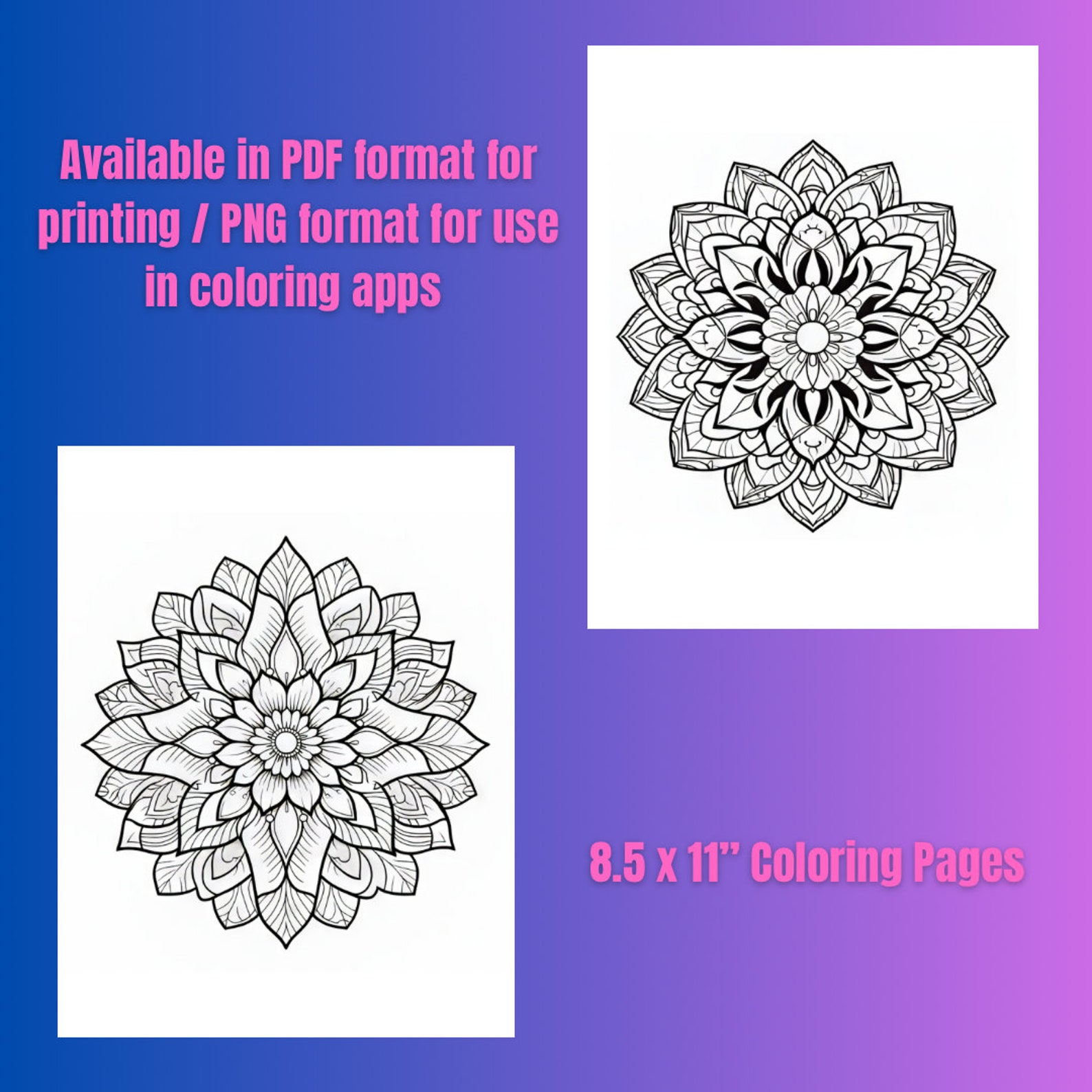 Printable Mandala Series Three Colouring Pages Pack | Colouring Pages ...