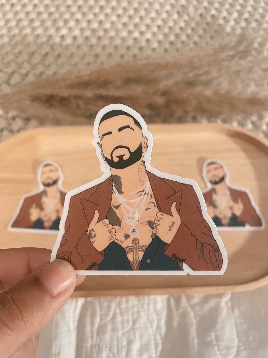 Rauw Alejandro Sticker Puerto Rican Singer Icon Sticker - Etsy