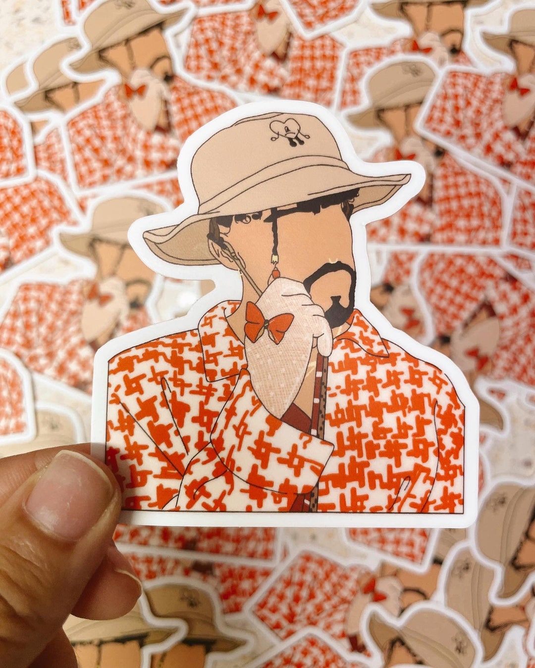 Bad Bunny Sticker - Etsy