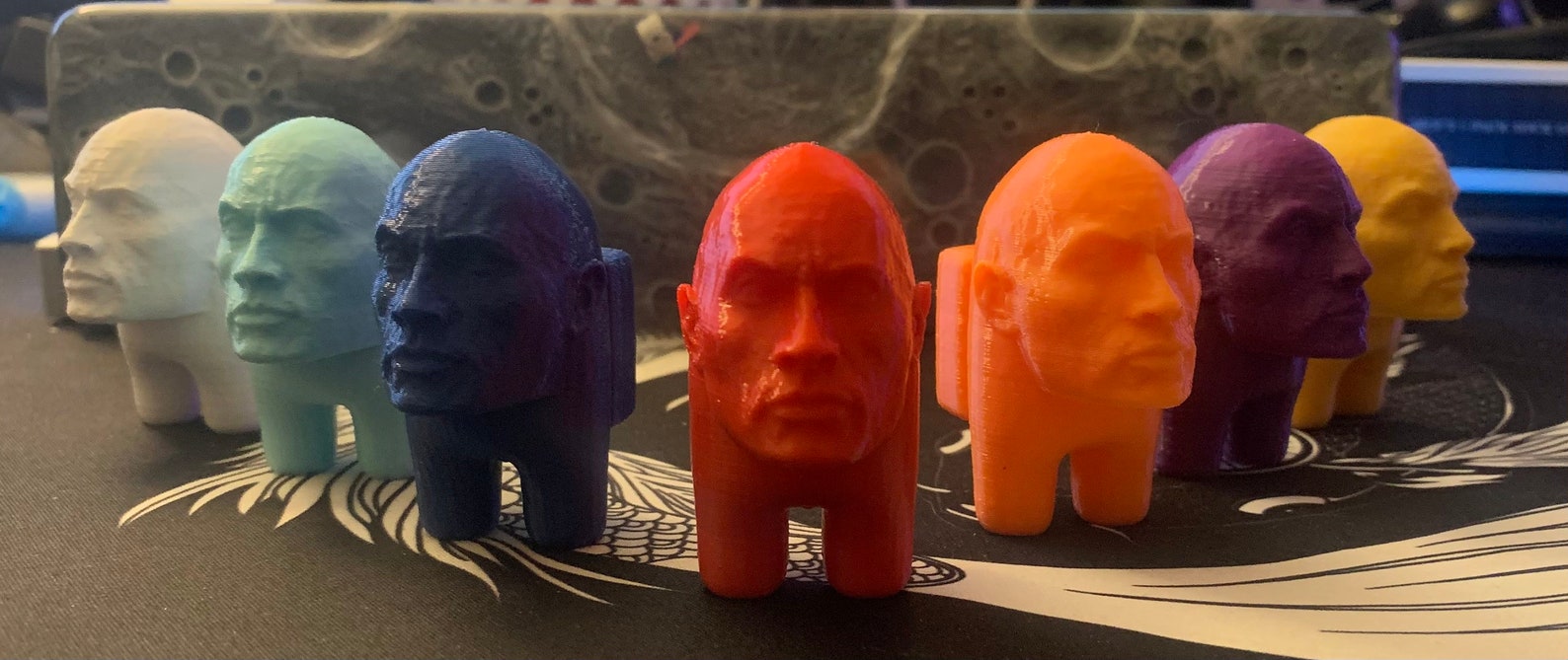 The Rock Among Us Dwayne the Sus Johnson - Etsy