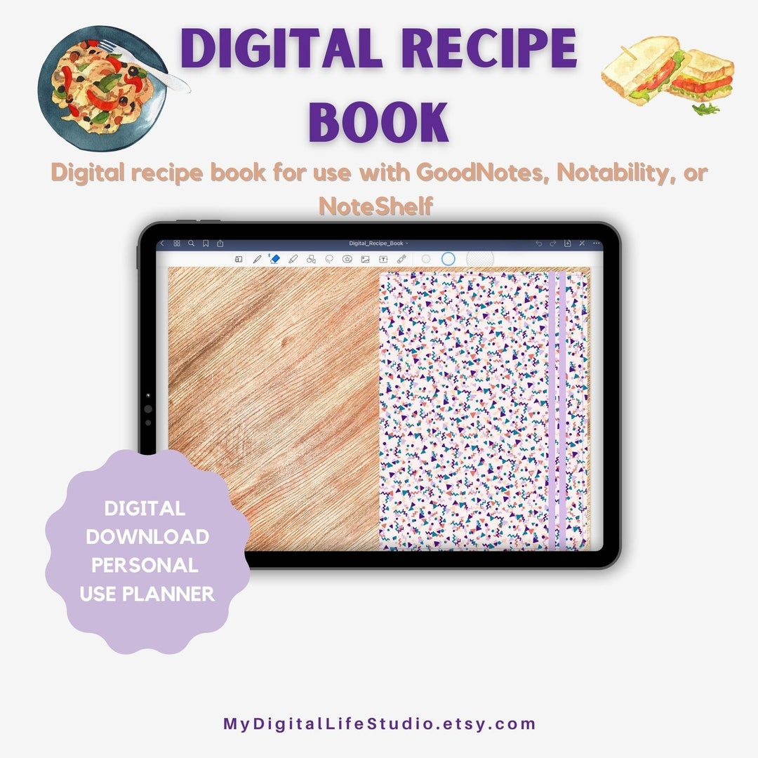 Digital Recipe Book | Hyperlinked | Index | Breakfast | Lunch | Dinner ...
