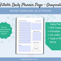 Printable Orchid Planner for Mom Monthly Weekly Daily Undated Goals ...