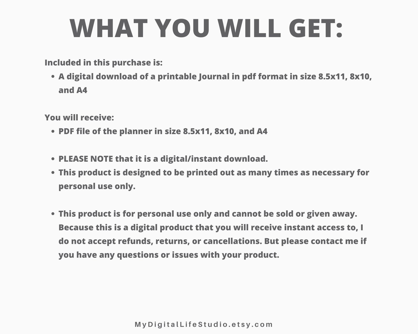 Printable Journal | 90-day Journal | Prompts | Healthy Choices ...