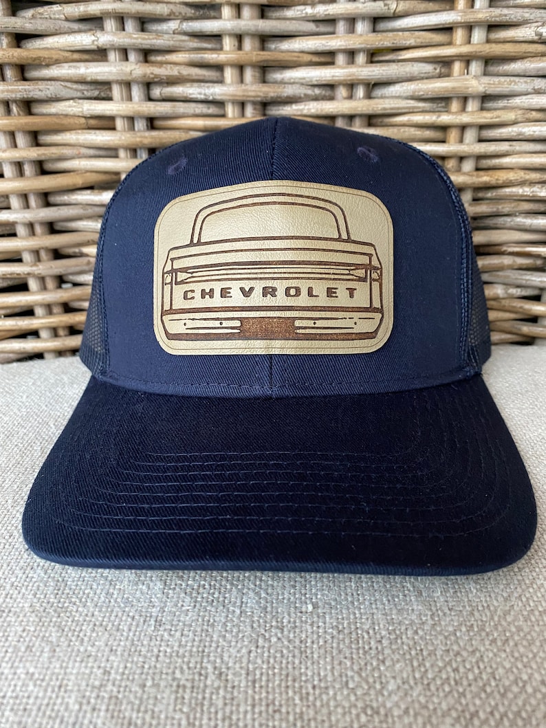 Chevrolet C10 Custom Trucker Hat. Vintage Chevrolet Truck. Classic ...
