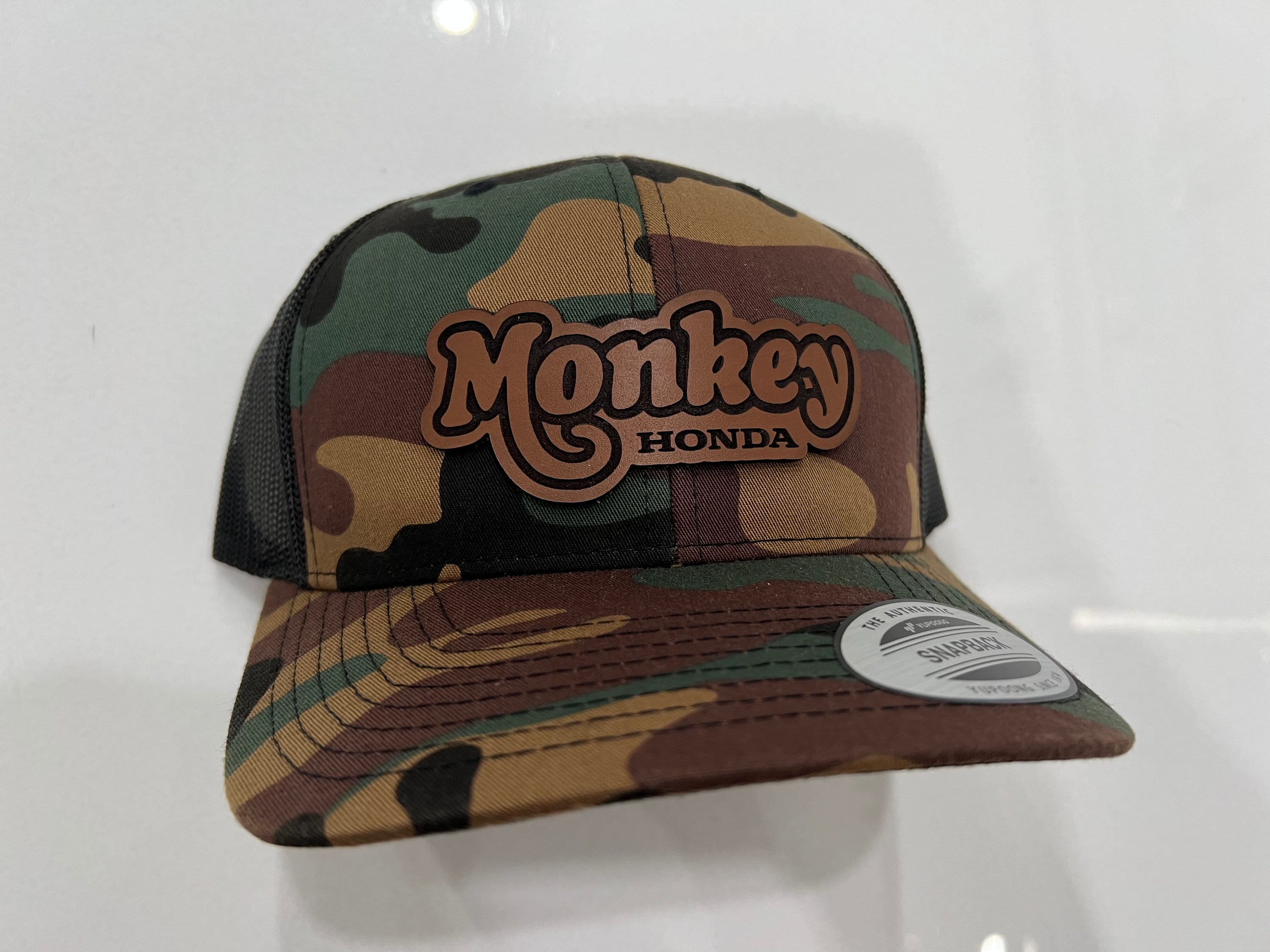 Custom Leather Patch Honda Monkey Hat - Etsy