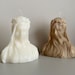 Veiled Lady Candle, Bust Sculpture Candle, Virgin Woman Candle - Etsy