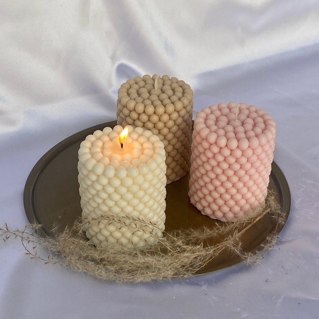 Modern Candle, Pearl Candle, Bubble Candle , Pillar Candle, Sculpture ...