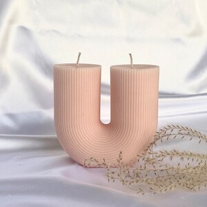 Modern Candle, U Shaped Candle, S Shaped Candle, Pearl Candle, Ribbed ...