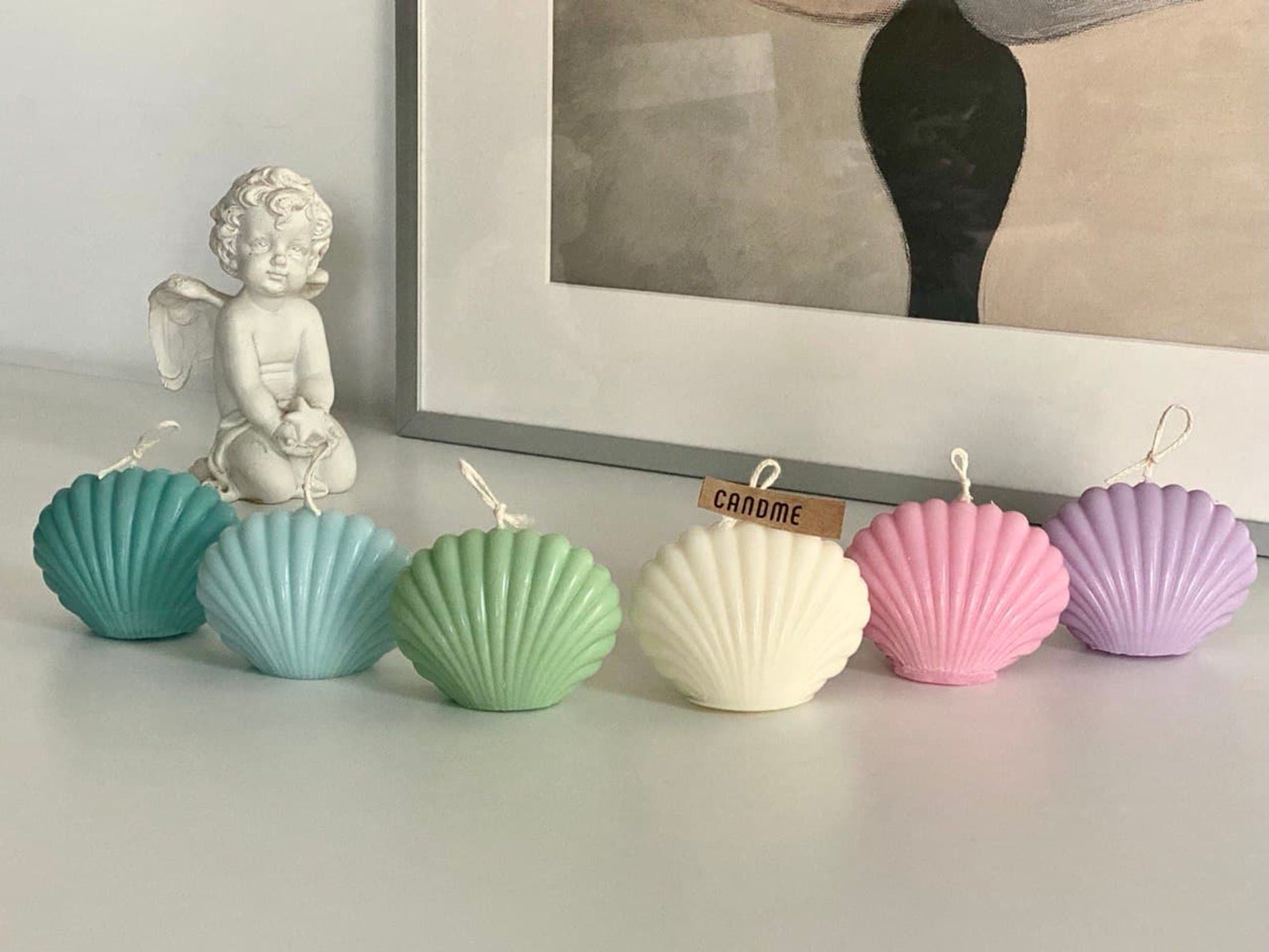 Sea Shell Candle Shell Soy Wax Candles Gift Candle Handmade - Etsy