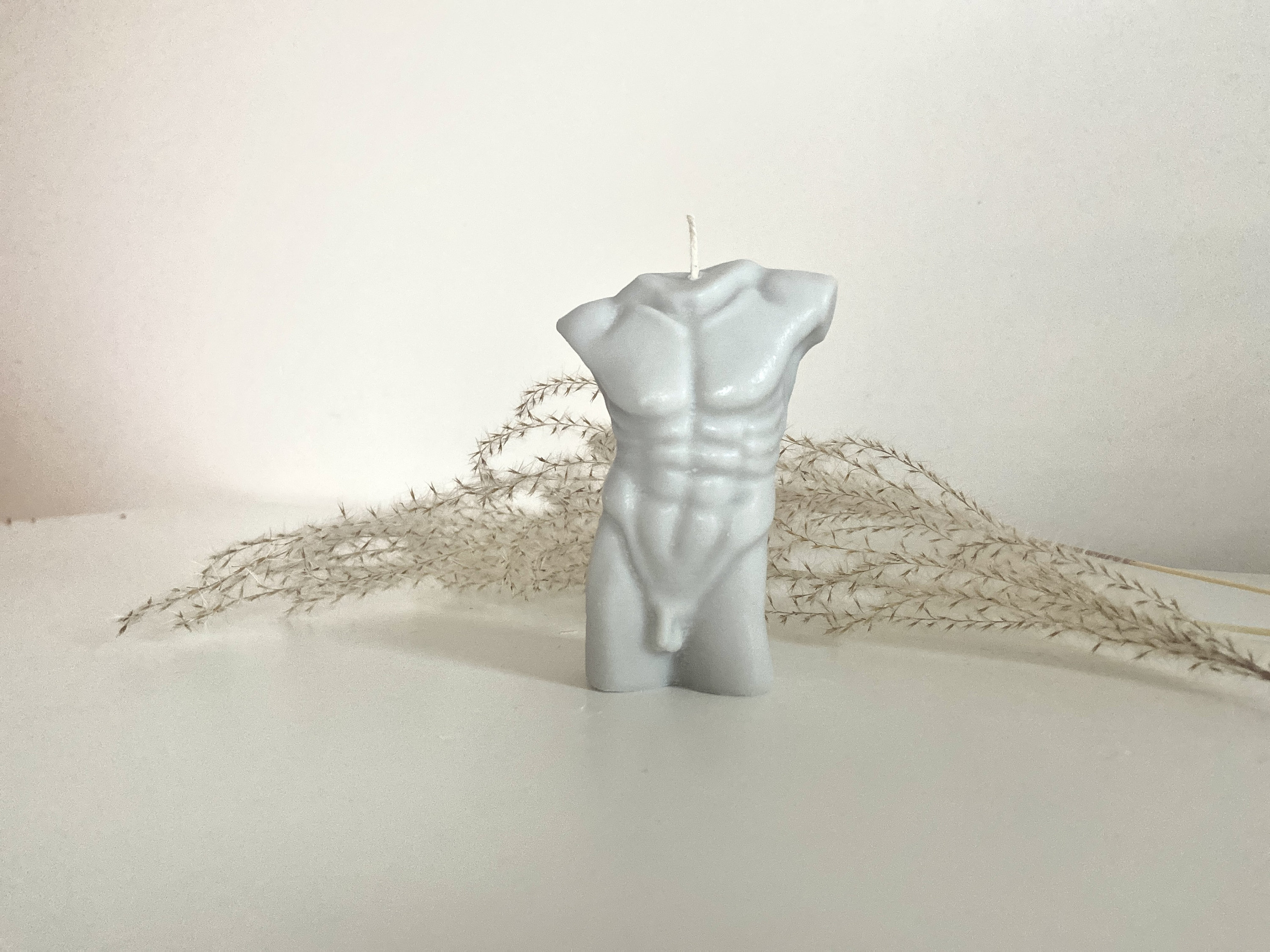 Man Body Candle, Male Torso Candle,naked Men Figure Candle, Male Body ...