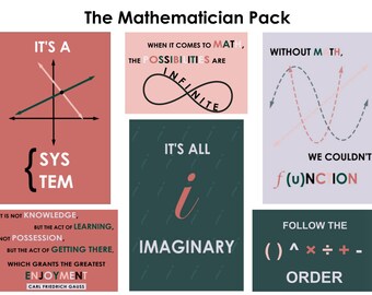 Famous Mathematicians Poster - Etsy UK
