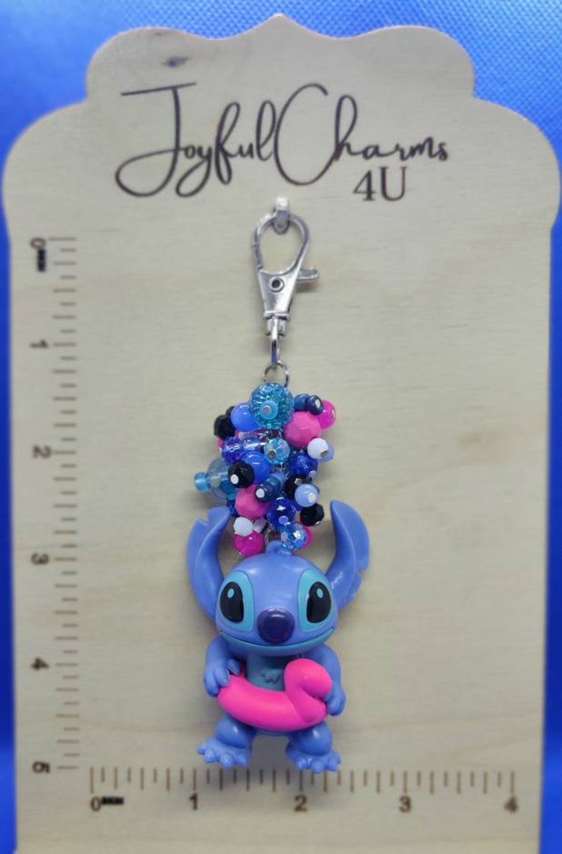 Disney Lilo and Stitch Beaded Key Fobs Summer Days - Etsy