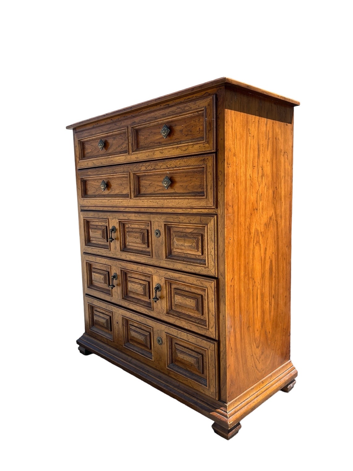 PAINT ME Vintage Modern Farmhouse Dresser, Tallboy and Nightstand Set ...