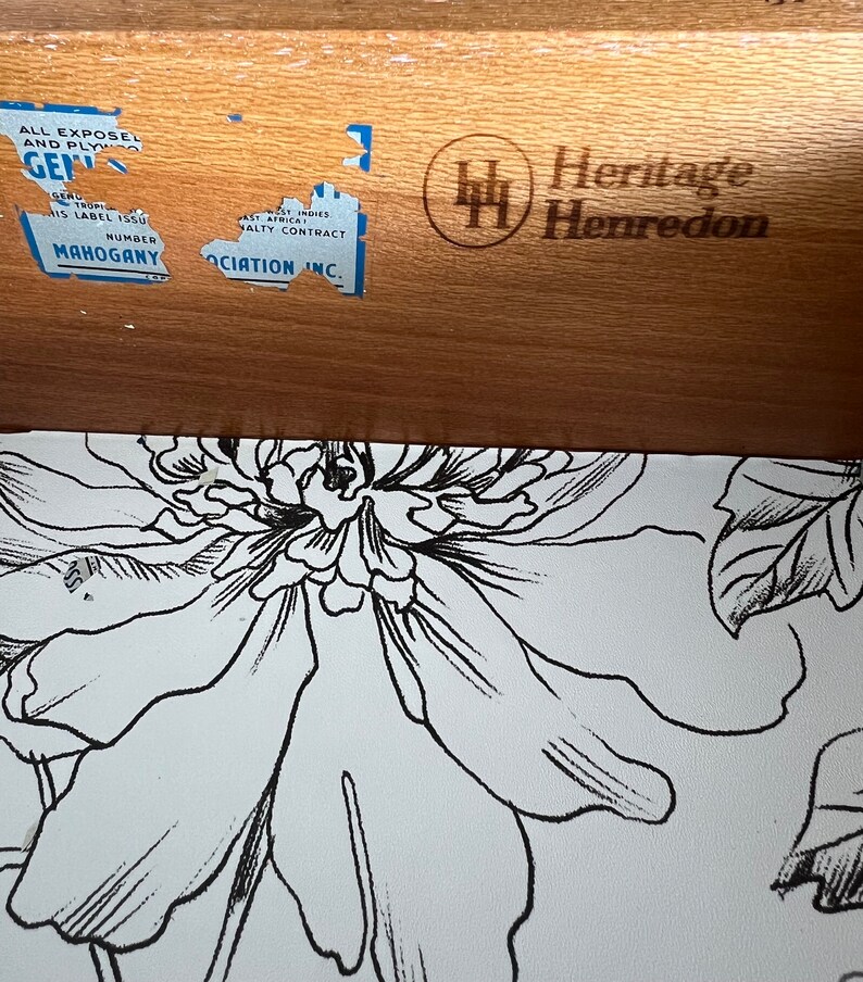 SOLD Vintage Henredon Hepplewhite Dresser Buffet Tv Stand Entryway ...