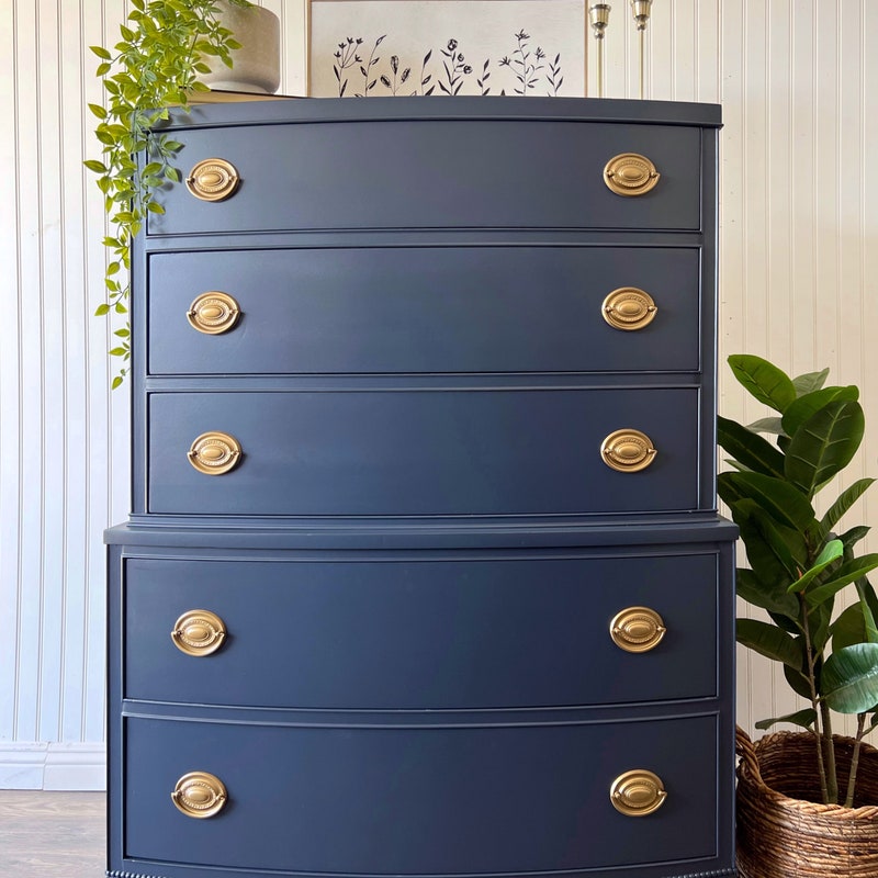 Blue Dresser - Etsy