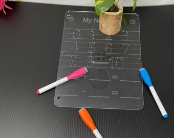 Math Dry Erase Board | Etsy