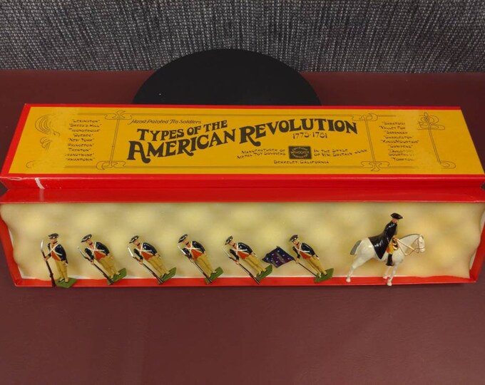 Wm Hocker Collectible Toy Soldiers, American Revolution Series ...