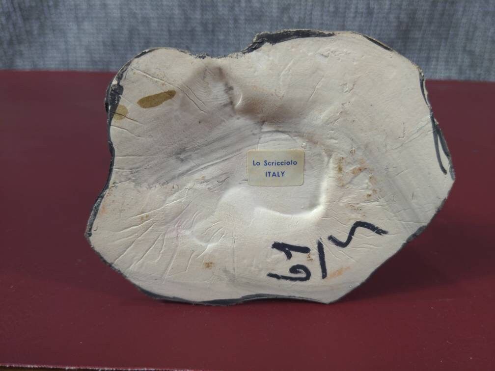 Vintage Rare 8 Inch Lo Scricciolo Man Leaning on Podium Italian ...