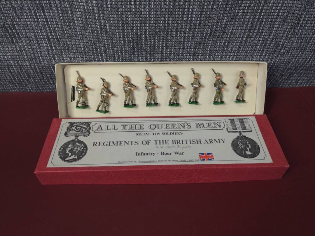 Derek Cross Toy Soldiers All the Queen's Men, Infantry Boer War - Etsy