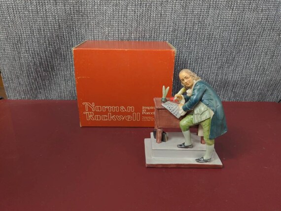 Norman Rockwell Figurine RW-15 independence | Etsy
