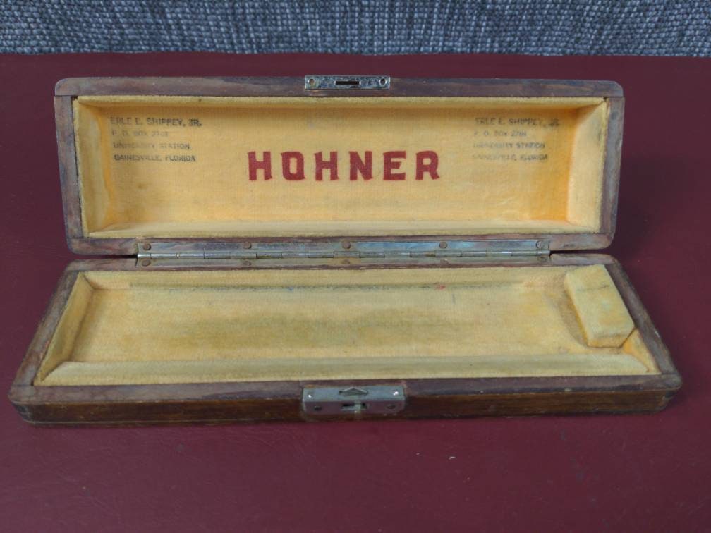 Hohner Chromonica 280C Professional Model Harmonica in Wooden Case, Key ...