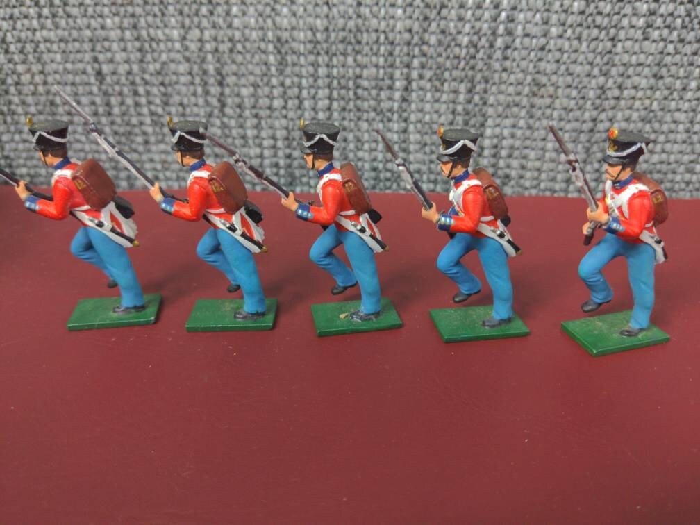 Pickelhaube Toy Soldiers, Hanover Infantry Advancing, in Box - Etsy