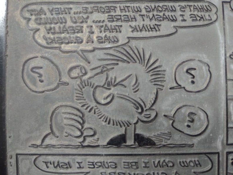 Popeye Comic Printing Plate Popeye 36 P. 8 and P. 25, Olive Oyl - Etsy