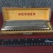 Hohner Chromonica 280C Professional Model Harmonica in Wooden Case, Key ...