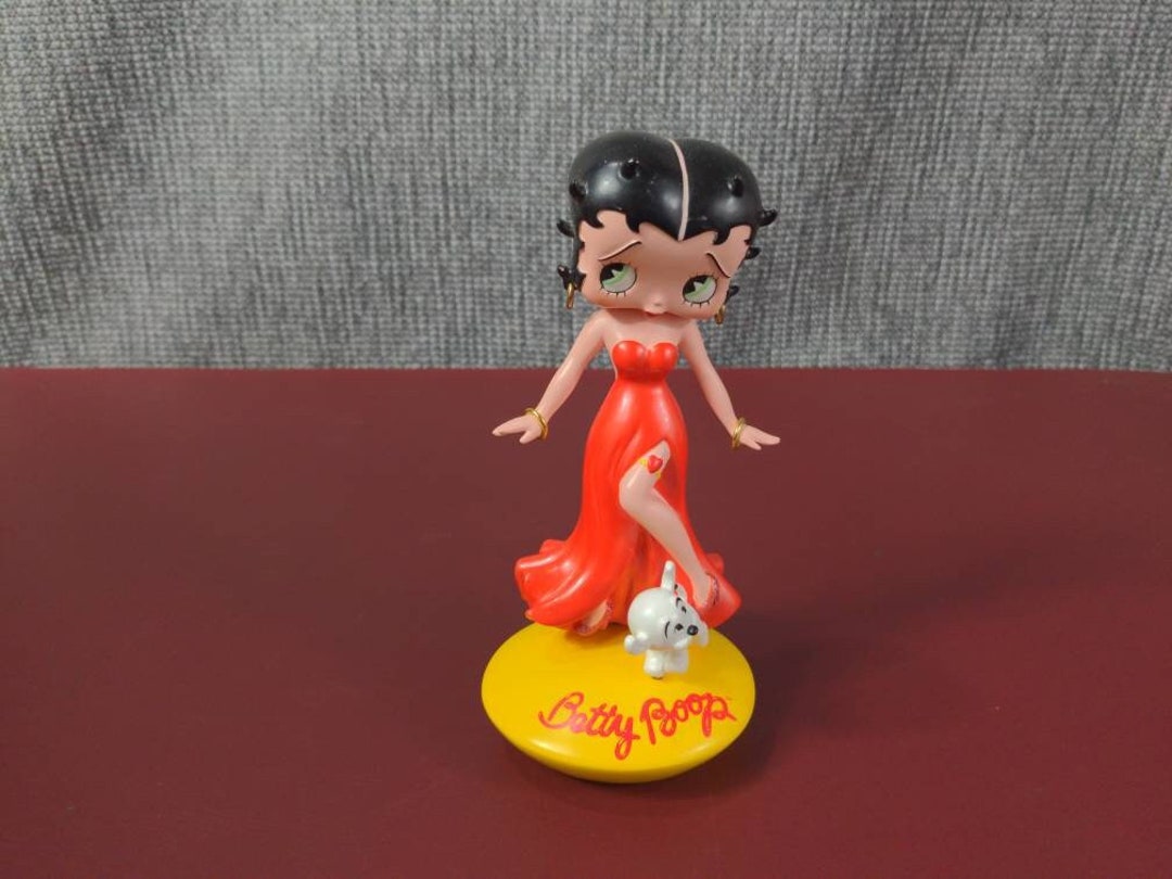 Betty Boop Spring Loaded (head, Feet and Dog) Figurine - Etsy