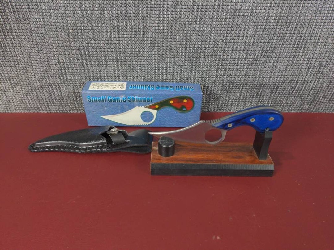 Knife Small Game Skinner T-142-P With Sheath and Box - Etsy