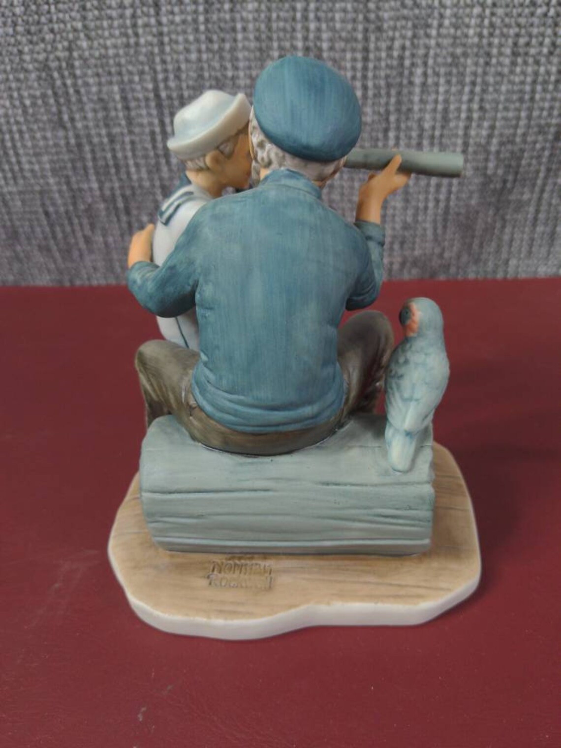 Norman Rockwell Figurine captain in Box. RW-8 From | Etsy