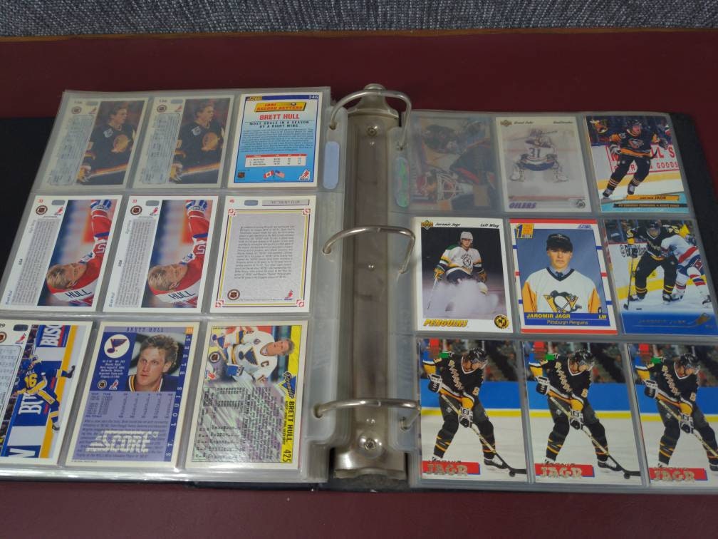 1990s NHL Hockey Cards Over 330 Cards From Score, Pro Set, Topps ...