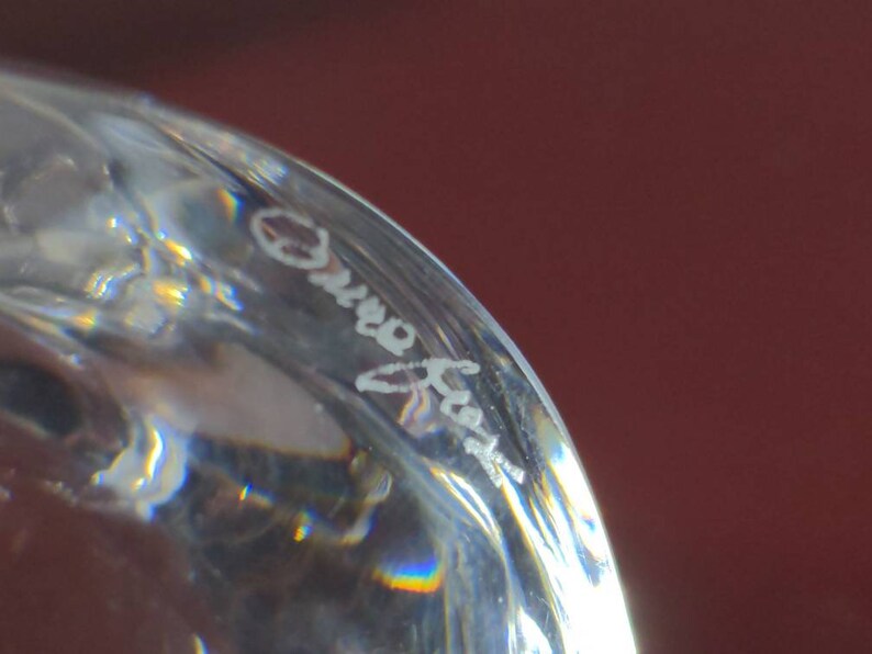 Orrefors Crystal Cat Whimsey Paperweight SRBF-1 - Etsy