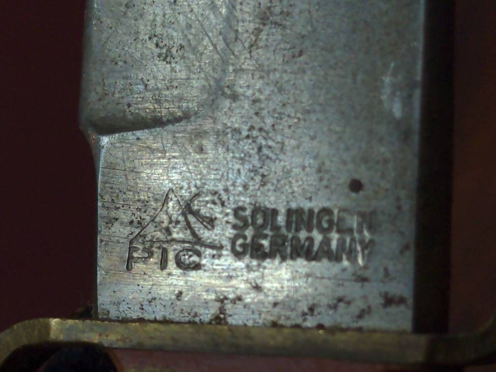 PIC Knife Solingen Germany 13907 With Sheath - Etsy