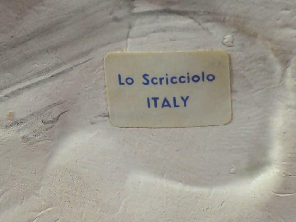 Vintage Rare 8 Inch Lo Scricciolo Man Leaning on Podium Italian ...
