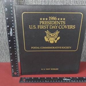 1986 Presidents U.S. First Day Covers by the Postal Commemorative ...