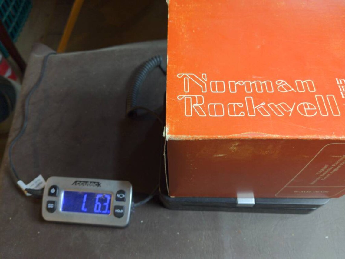 Norman Rockwell Figurine captain in Box. RW-8 From | Etsy