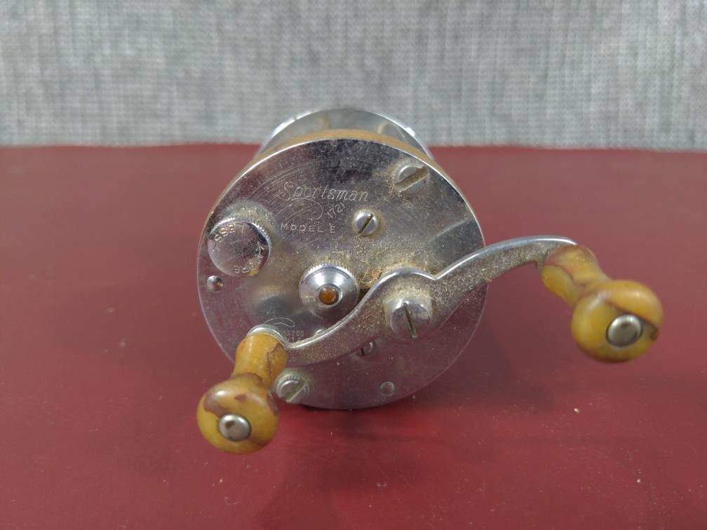 Sportsman Model E 1721 Fishing Reel From Kalamazoo Tackle Company - Etsy