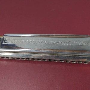 Hohner Chromonica 280C Professional Model Harmonica in Wooden Case, Key ...