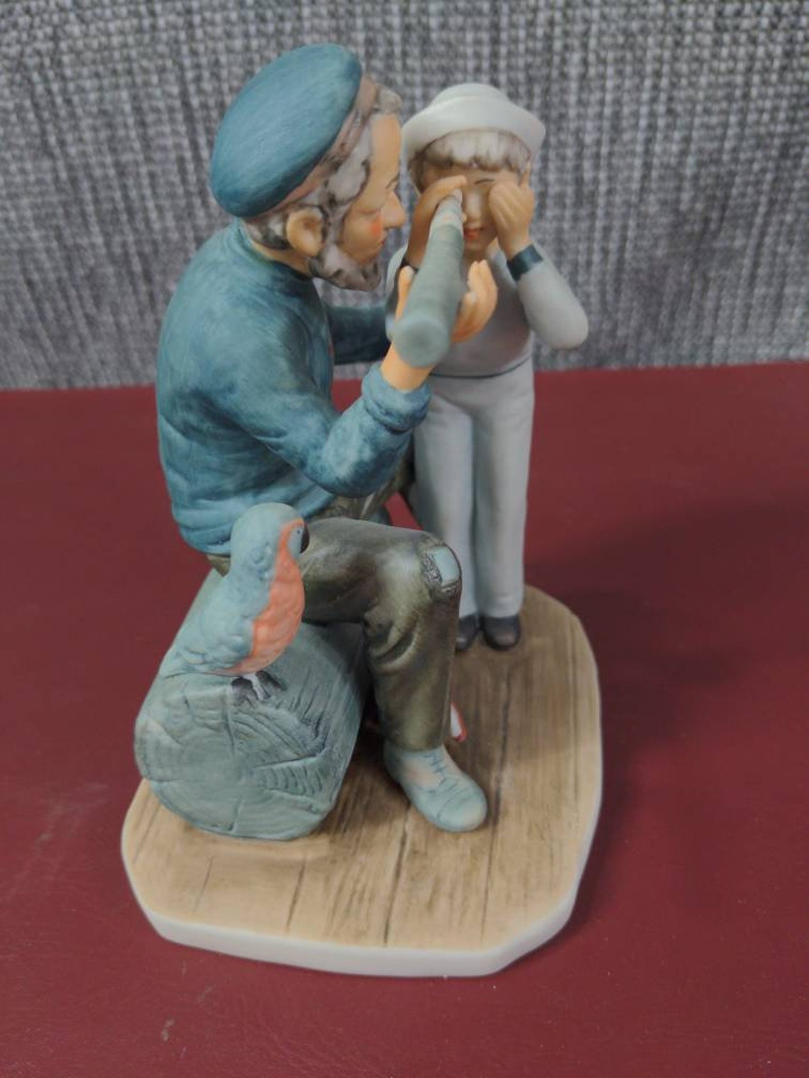 Norman Rockwell Figurine captain in Box. RW-8 From | Etsy