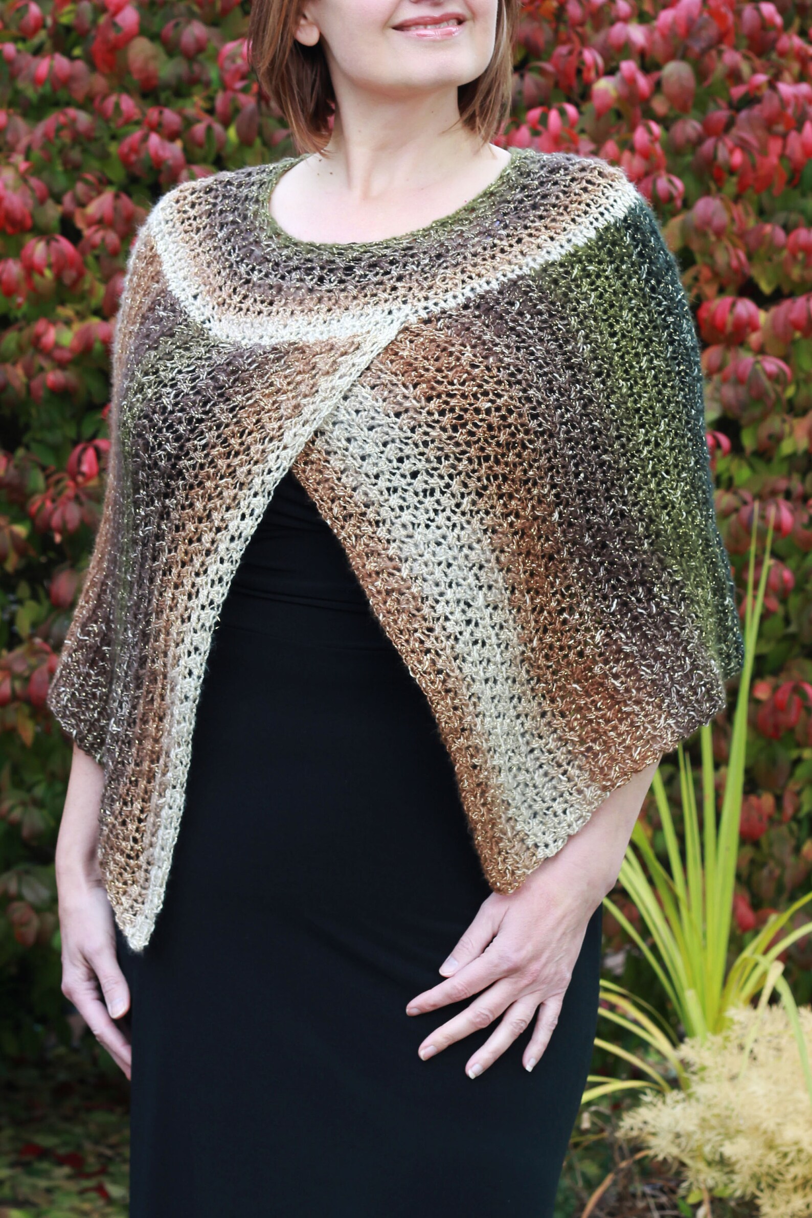 Crochet Pattern Gorgeous Flattering Cape Poncho Pattern PDF | Etsy