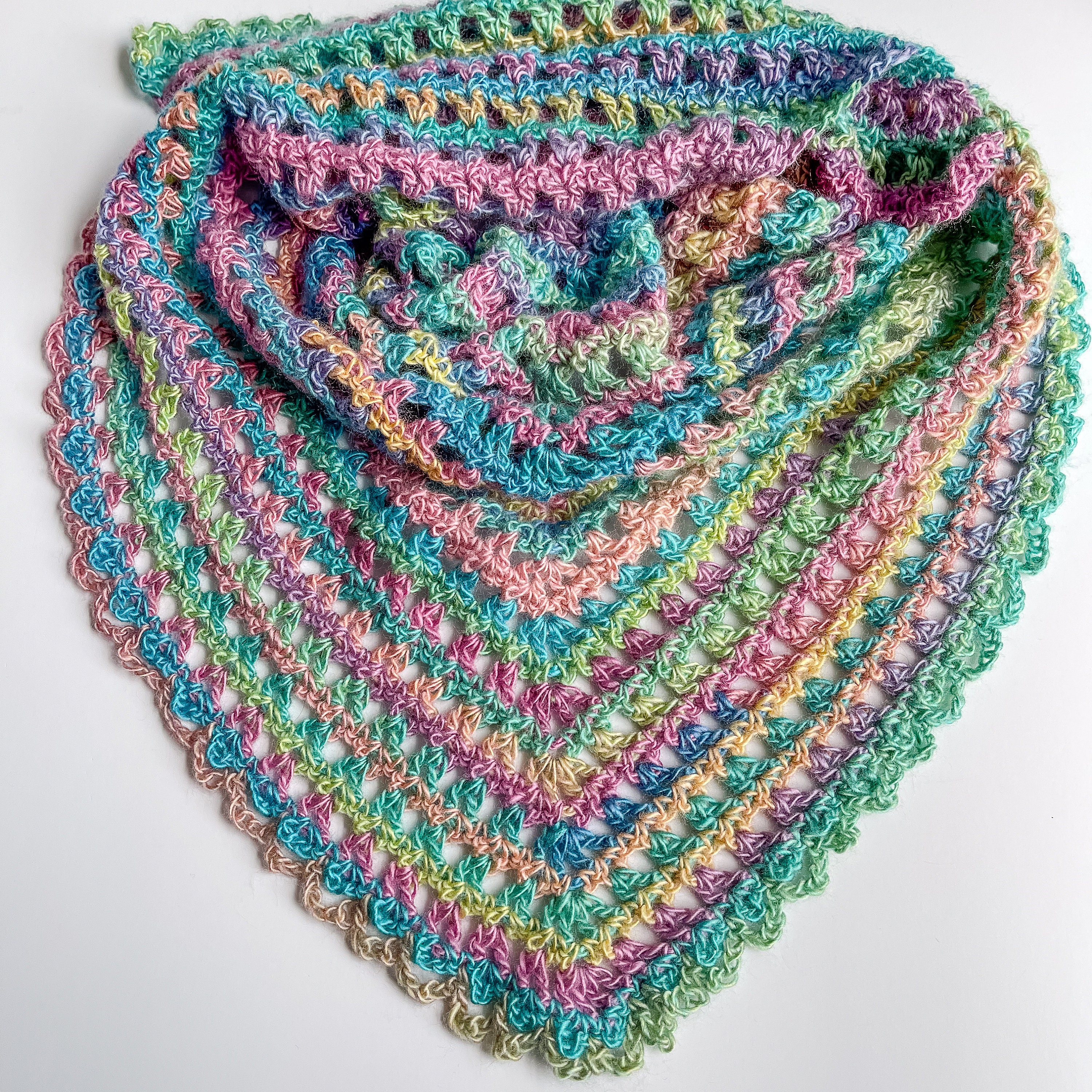 Lacy Crochet Scarf Pattern, Beautiful Light and Lacy Crochet Scarf ...
