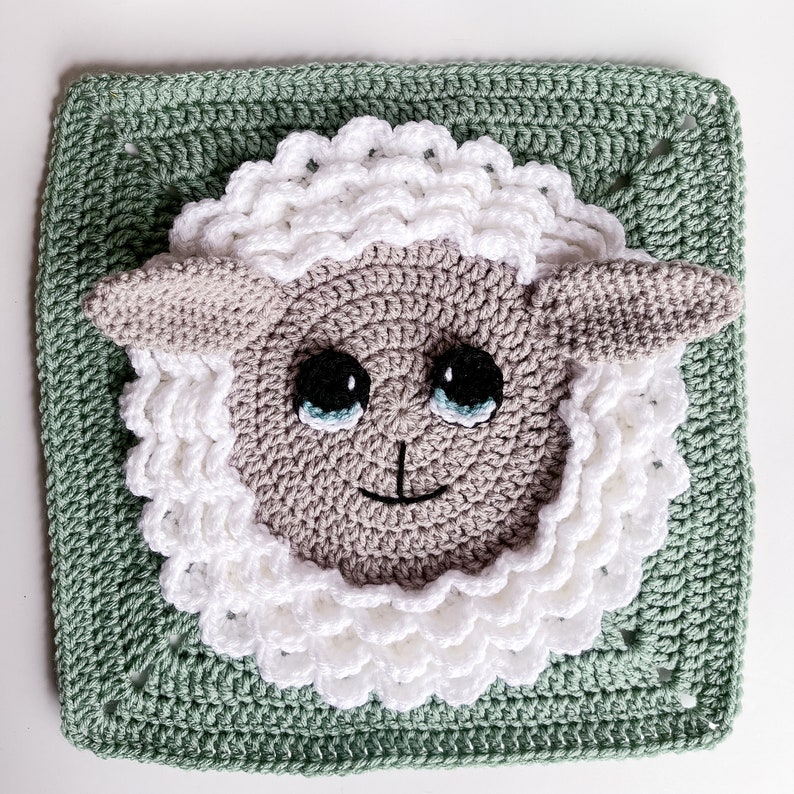 Easter Spring Granny Square Crochet Blanket Pattern, 8 Easter Themed ...