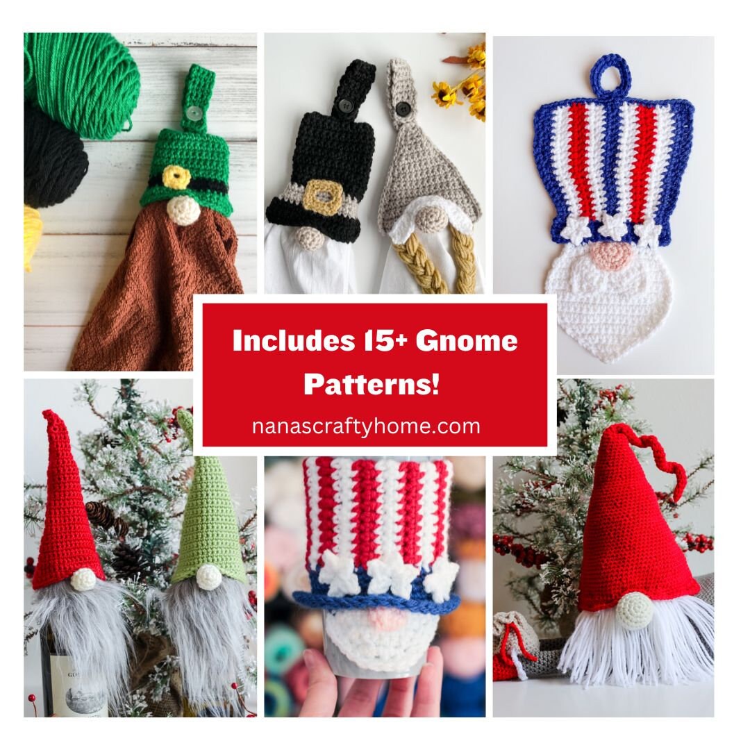 Crochet All Access Pass - 230 + Crochet Pattern Bundle of Nana's Crafty ...