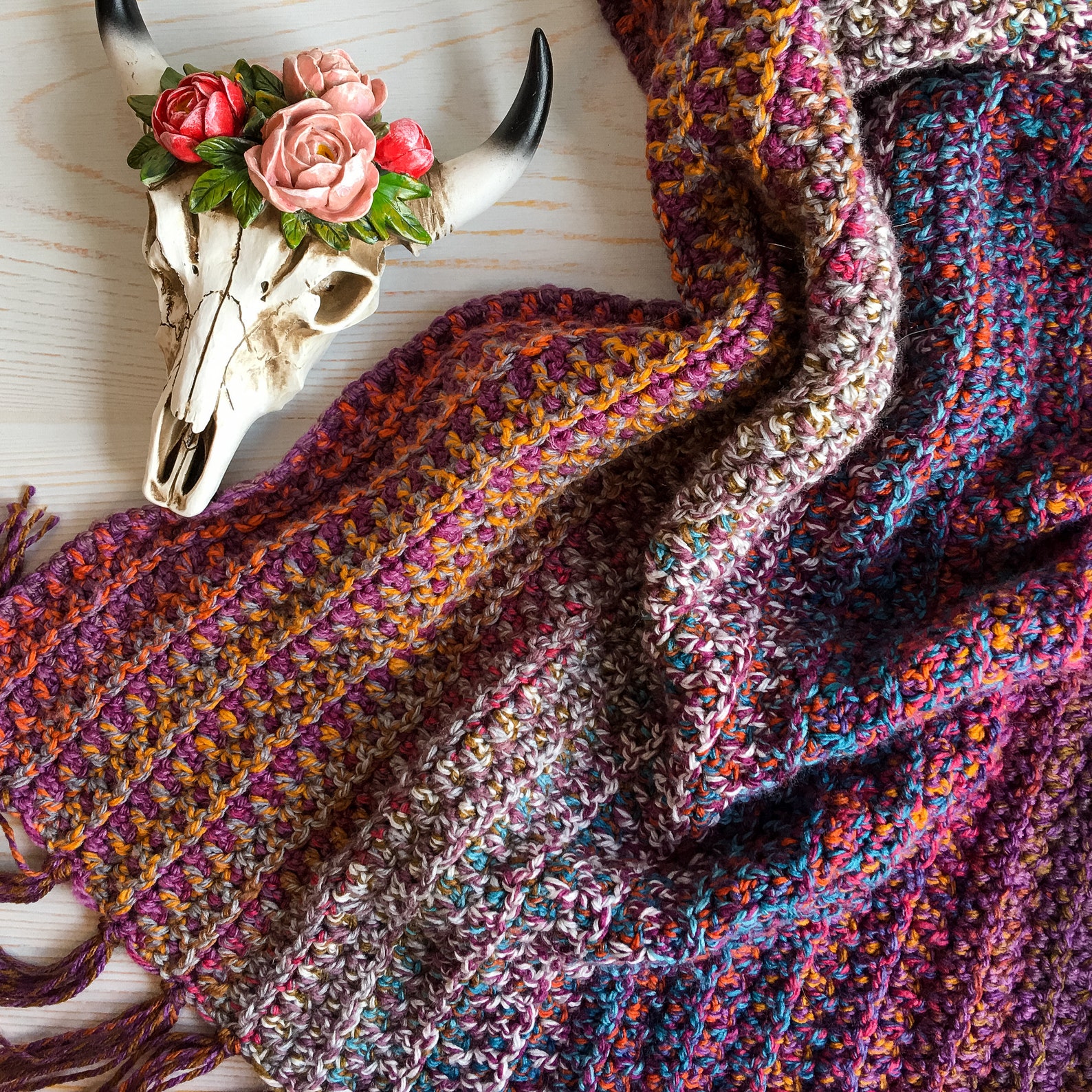 Crochet Pattern Woven Blanket Pattern PDF Instant Download - Etsy