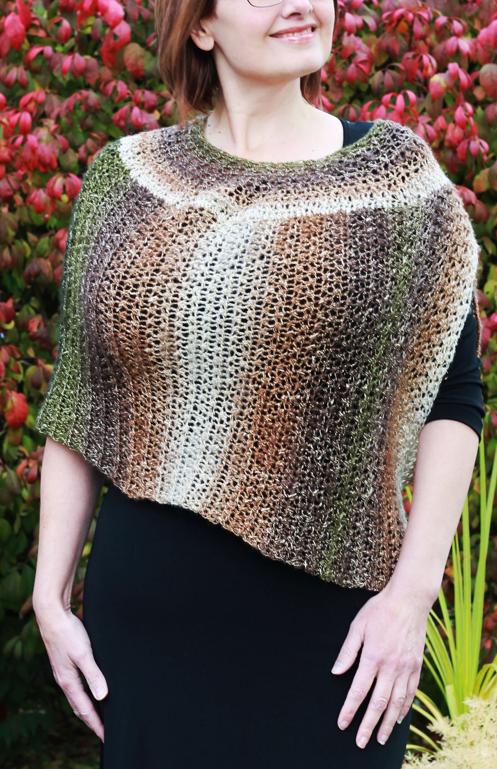 Crochet Pattern Gorgeous Flattering Cape Poncho Pattern PDF | Etsy