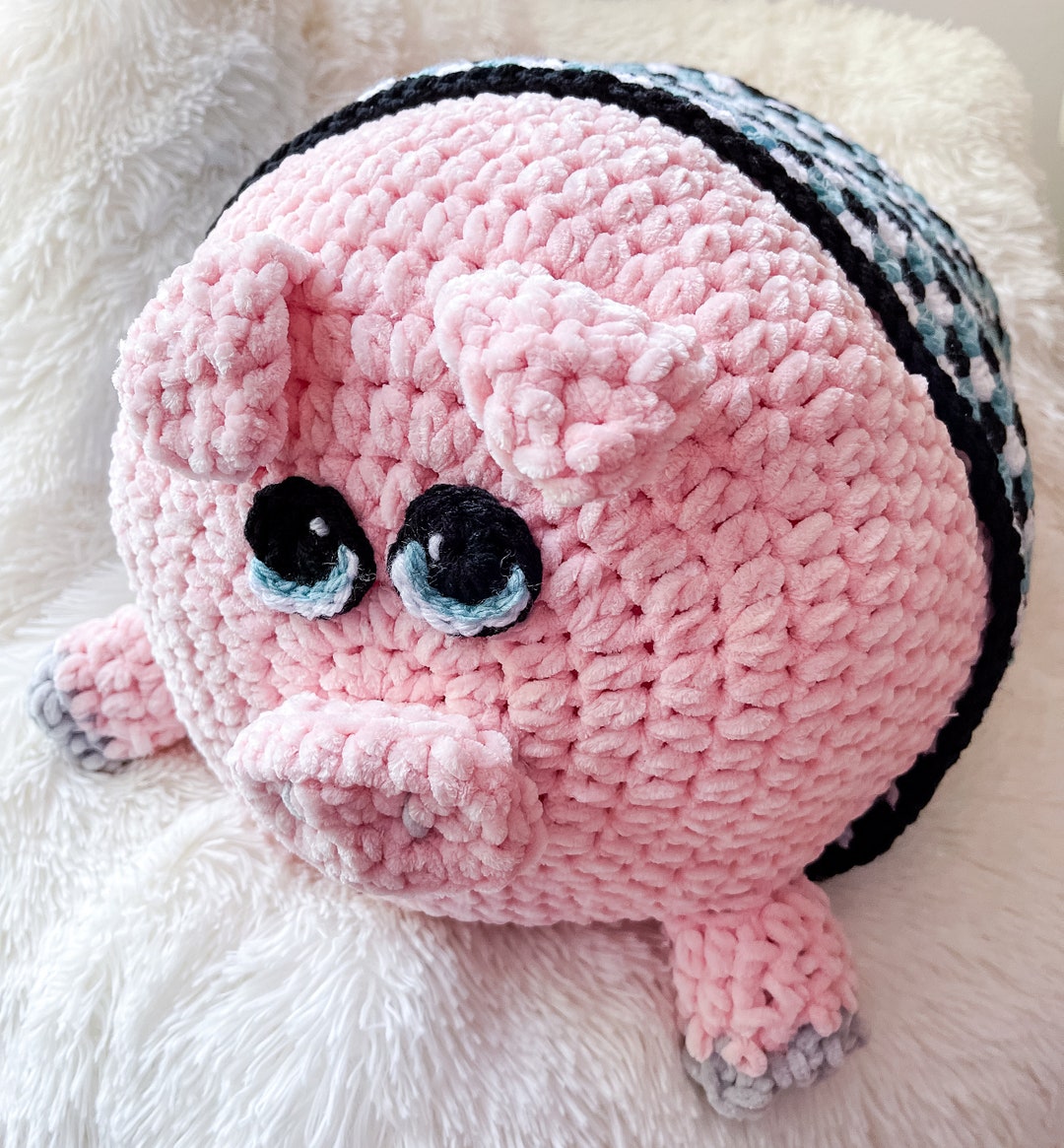 Crochet Pig Squish Pattern: Bulky Amigurumi Softie (PDF Pattern) - Etsy